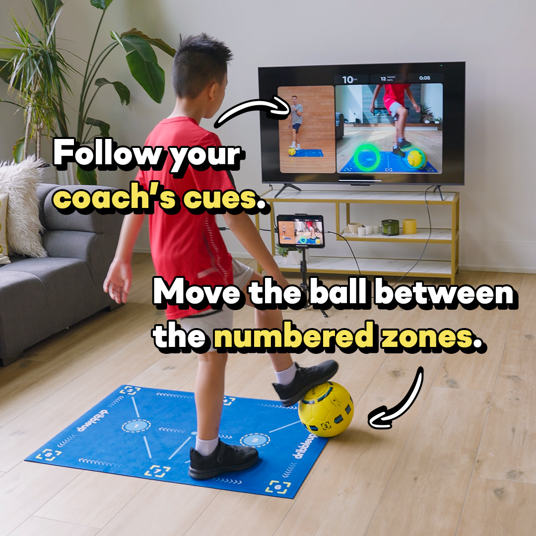 Dribbleup | Perfect Gifts For Kids Smart Soccer Ball | Dribbleup