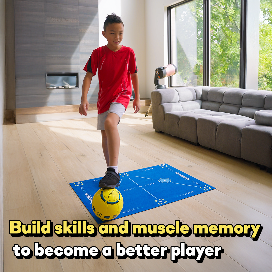 Dribbleup | Perfect Gifts For Kids Soccer Training Mat