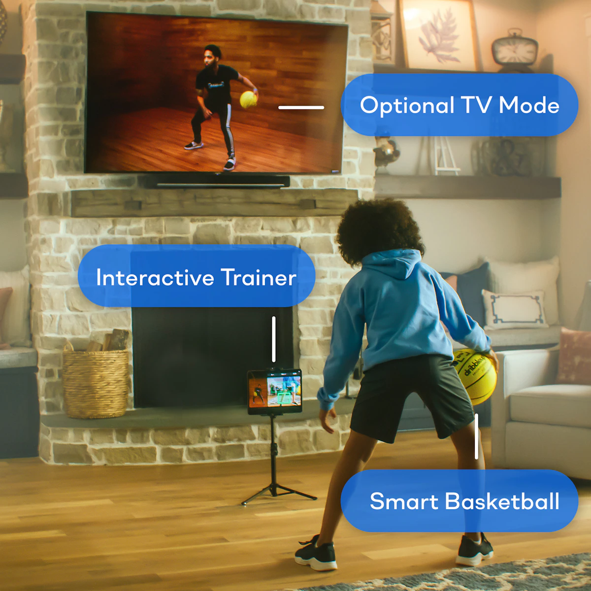 Dribbleup | Perfect Gifts For Kids Smart Basketball | Dribbleup