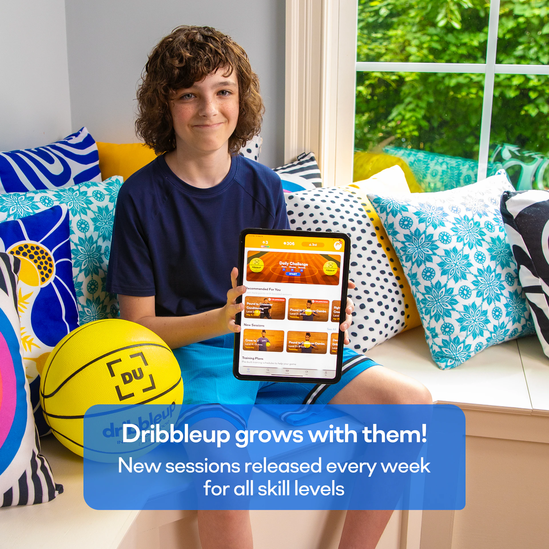 Dribbleup | Perfect Gifts For Kids Smart Basketball | Dribbleup