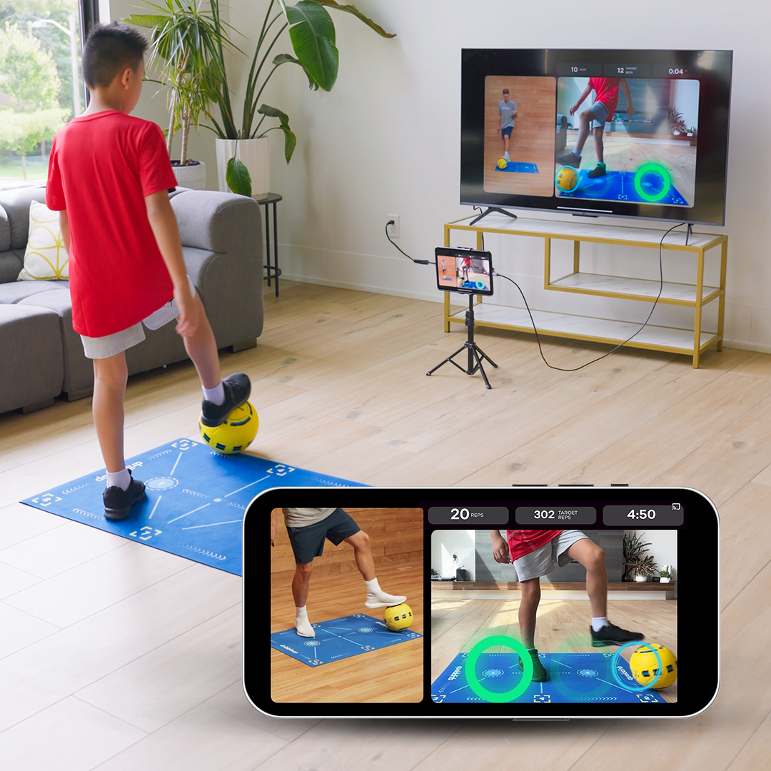 Dribbleup | Perfect Gifts For Kids Soccer Training Mat | Dribbleup