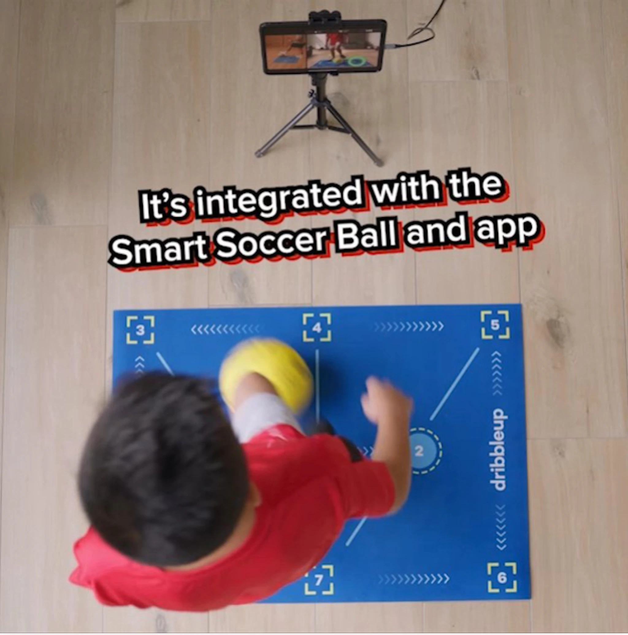 Dribbleup | Perfect Gifts For Kids Soccer Training Mat | Dribbleup